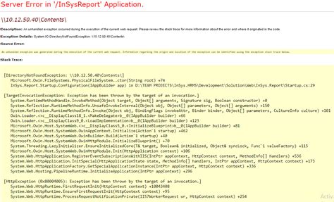 C How To Fix Systemiodirectorynotfoundexception In Windows Server