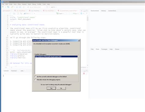 RStudio Crashing Upon Opening On PC RStudio IDE Posit Community