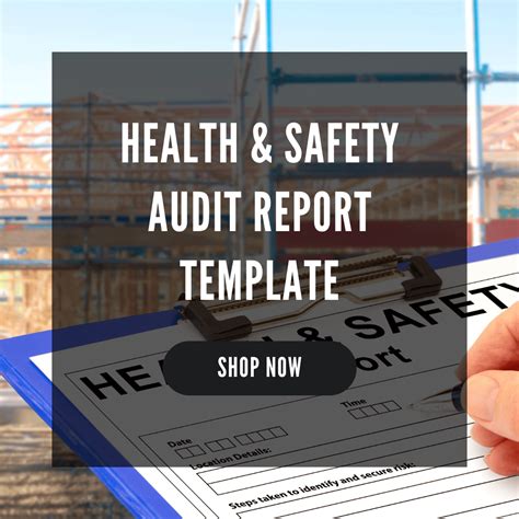 Health And Safety Audit Report Template Safety Services Direct