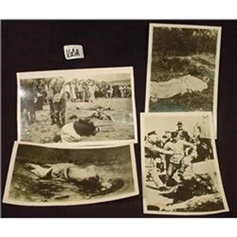 Lot Of 4 Vintage Photos Gruesome Ww2 Or Earlie