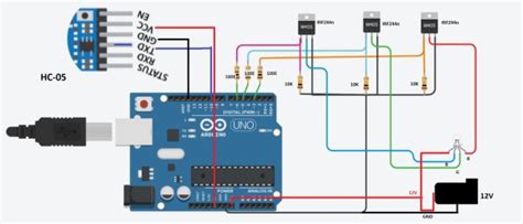 Bluetooth Controlled RGB LED LAMP Duino