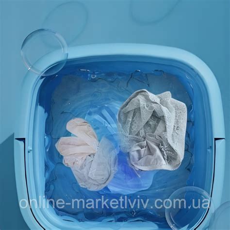 Складная мини стиральная машина 10л до 2кг от Usb Портативная силиконовая стиральная машинка