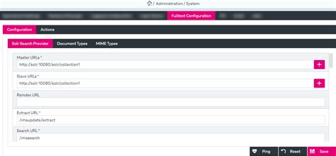 Fulltext Configuration