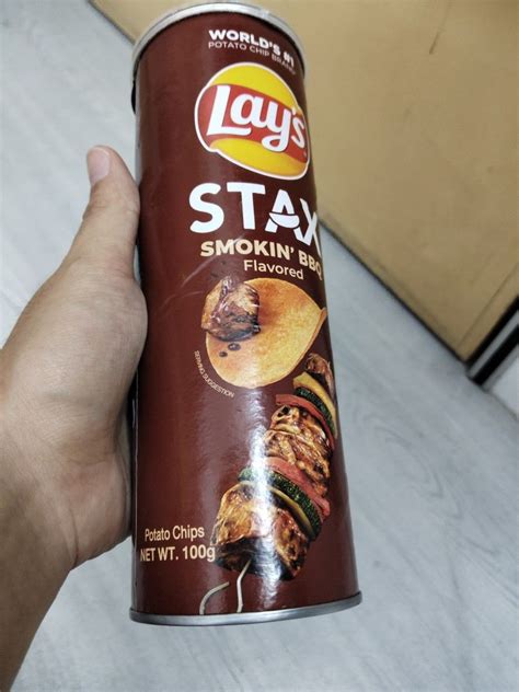 Lays Stax Potato Chips Assorted Flavors Food And Drinks Local Eats