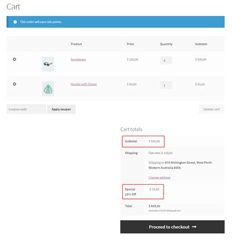 Cart Subtotal Based Discounts In Wholesale Prices Premium