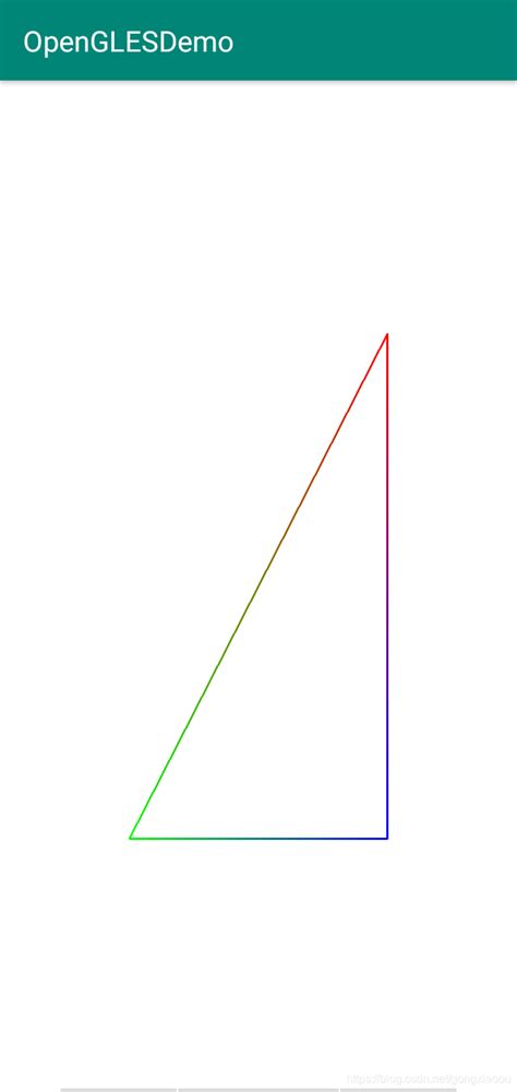 Opengl Es之四——绘制点，线，三角形opengl Es20 3d格点 Csdn博客