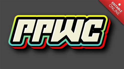 Ppwc Amazing Text Effect Generator