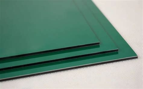 Plain Acp Green Aluminum Composite Panel Thickness 3mm At ₹ 96 Sq Ft