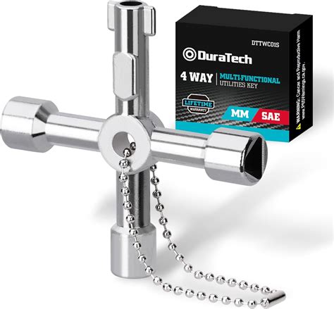 Duratech Llave De Utilidades De 4 Vías Llave De Agua Multifuncional