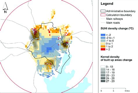 Daytime Suhi Value Distributions For Kampala Urban Cluster In 2003 And Download Scientific