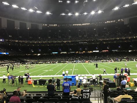 Section 116 At Caesars Superdome