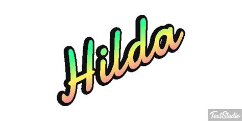 Hilda Name Animated Logo Designs Hilda Name Animated Logo Designs