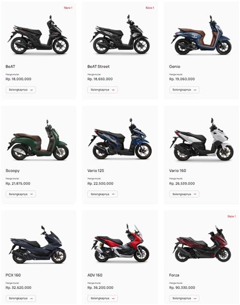 Daftar Harga Motor Honda Januari 2024 BeAT 18 Juta Terbaik TumoutouNews Com