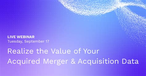 Syniti Pulse Lets Talk Data Transformation Realize The Value Of Your Acquired Merger