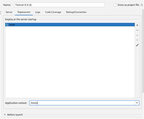 Configuração Do Servidor Tomcat E Url No Intellij Java Servlet