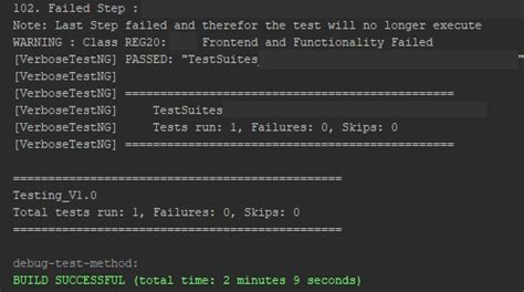 Java Maven Testng Edit Console Output Of Execution Results Stack