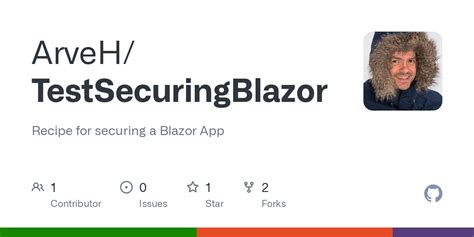 GitHub ArveH TestSecuringBlazor Recipe For Securing A Blazor App