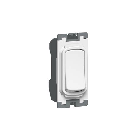 Synergy™ Switch Grid Module 2 Way 10 Ax 250 V~ White 735403 3245067354032 Legrand