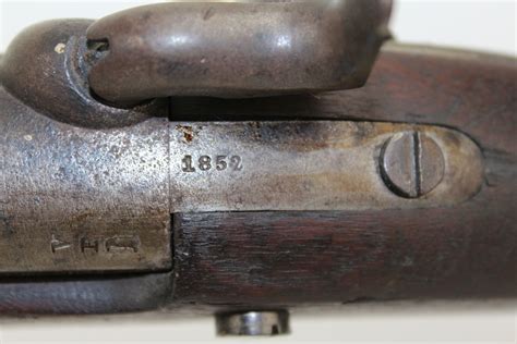 Us Springfield Model 1842 Musket With Bayonet Candr Antique010
