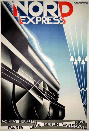 Cassandre Nord Express Cassandre Litho Imprimerie Oct 24 2017