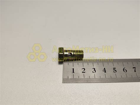 Болт-штуцер М10*1*22 топливной трубки дв. ЯМЗ(уп. 10 шт) купить в ...