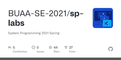 GitHub BUAA SE Sp Labs System Programming Spring