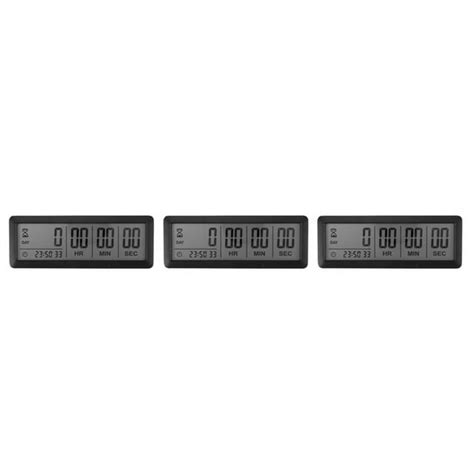 3x big digital countdown days timer clock 999 days count down clock timer for graduation lab