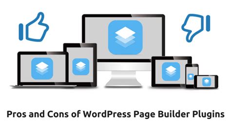 Pros And Cons Of Using Wordpress Page Builder Plugins For Web Design