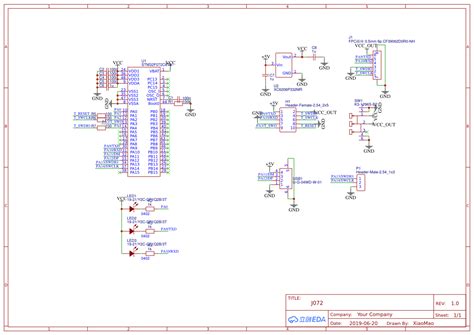Cmsis Dap Stm32f072 立创eda开源硬件平台