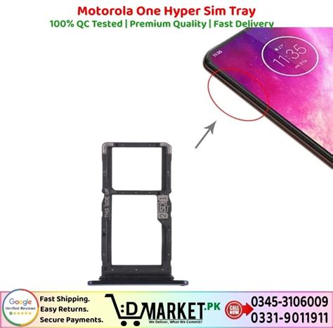 Motorola One Hyper Sim Tray Original 2025 Exclusive