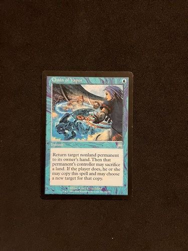 Chain Of Vapor Onslaught Magic Mtg Cards Lp Ebay