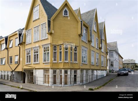 Old Houses That Survived The German Bombing In 1940 In Kristiansund