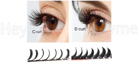 C Curl Vs D Curl Eyelash Extensions Which Is Right For You 2025 C