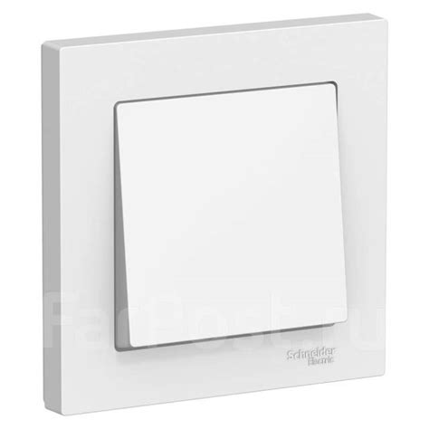Клавишный Выключатель, сх.1, 10АХ, в сборе, Белый Schneider Electric ...