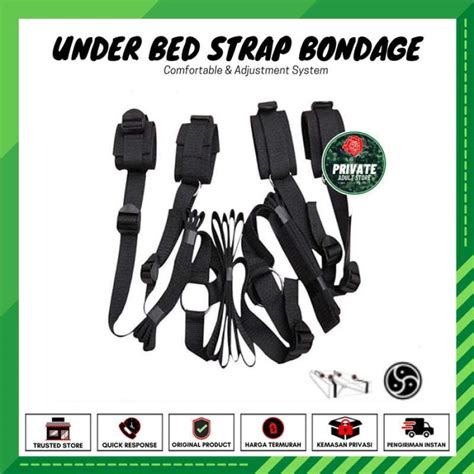 Jual BDSM UNDER BED STRAP BONDAGE KIT Tali Pengikat Ranjang Borgol Cinta Di Seller Laylaa Shop