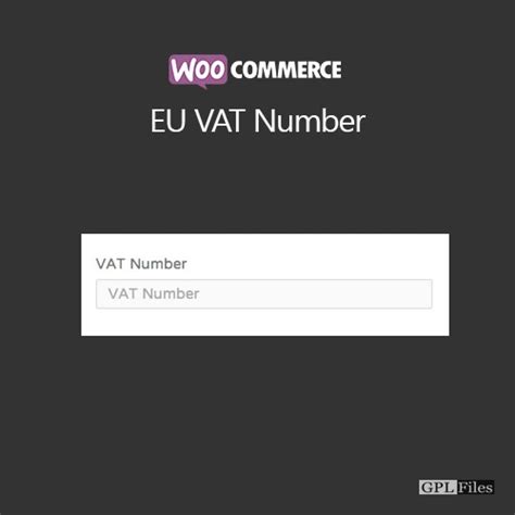 Woocommerce Eu Vat Number V 2914 Gpl