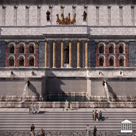 Danyla Loginov History In 3d” Terraces Of A Huge Nymphaeum Near