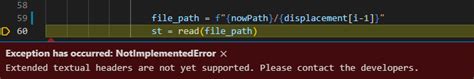 extended textual headers are not yet supported · issue 2987 · obspy