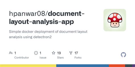 Github Hpanwar08 Document Layout Analysis App Simple Docker Deployment Of Document Layout