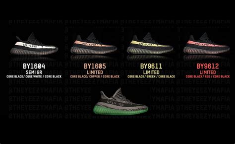 Yeezy Boost 350 V2 Colorways Sneaker Bar Detroit