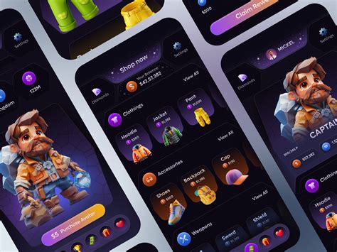 Game App Ui By Mindinventory Uiux For Mindinventory On Dribbble
