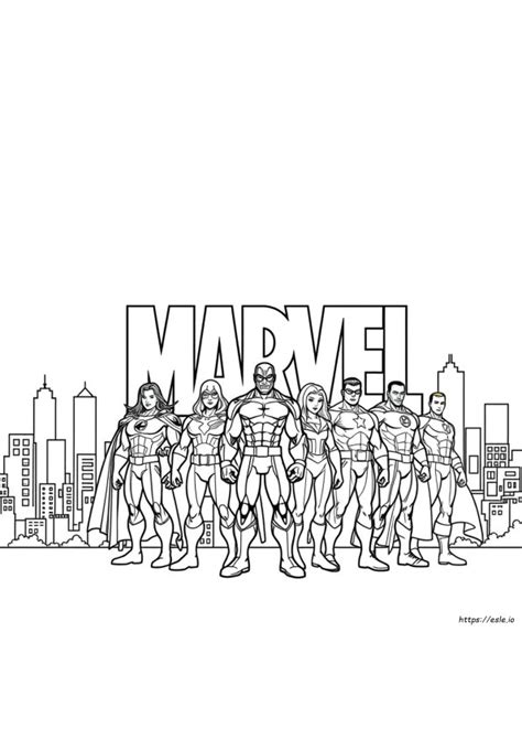 Marvel Colouring Pictures Free
