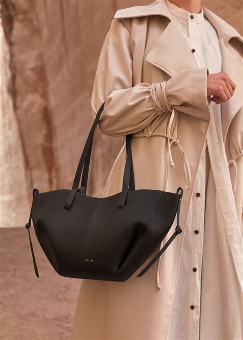 Cyme Mini Textured Black Polène Canada