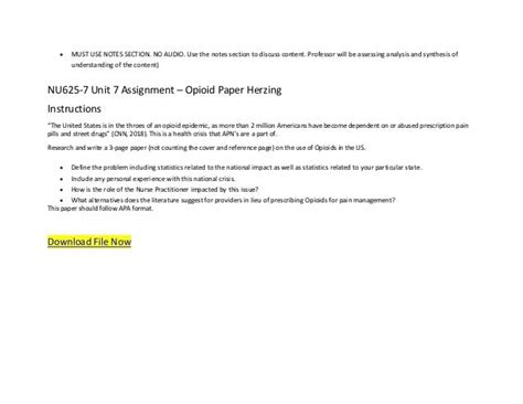 Nu625 7 Full Course Herzing University Pdf