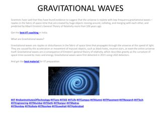 GRAVITATIONAL WAVES Pptx