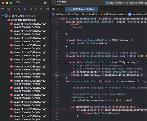 Solved Building Nfc Tap For Ios Stmicroelectronics Community