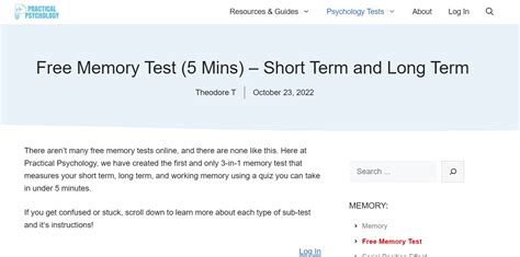 11 Best Memory Test Websites And Apps For 2024 Develop Good Habits