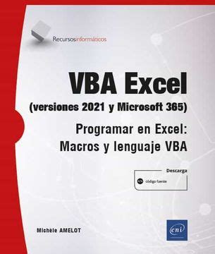 Libro Vba Excel Versiones Y Microsoft Programar En Excel Madros Y Lenguaje Vba En