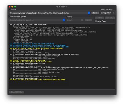 Resetting Clearing EEPROM Keebio Documentation