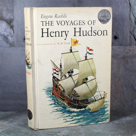 The Voyages Of Henry Hudson By Eugene Rachlis 1962 Landmark Book By